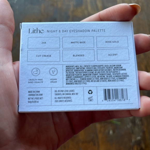 Sephora | Makeup | Nwt Night Day Eyeshadow Palette Lithe Beauty | Poshmark